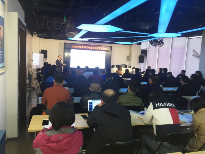 The quality management training of BWT was successfully completed In 2018